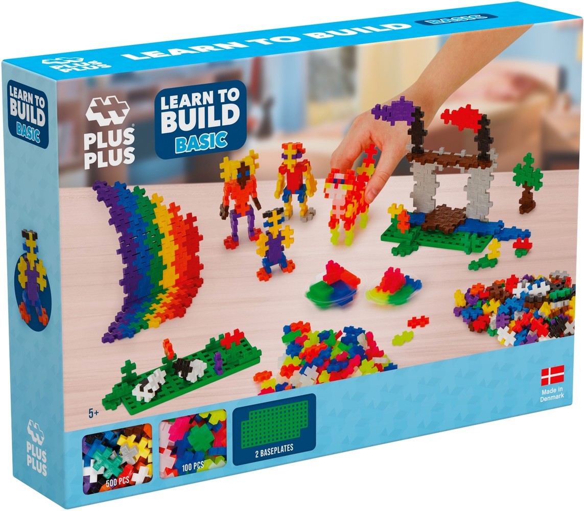 Plus-Plus - Learn to Build basic (600 stuks) – Kinder Wonderland