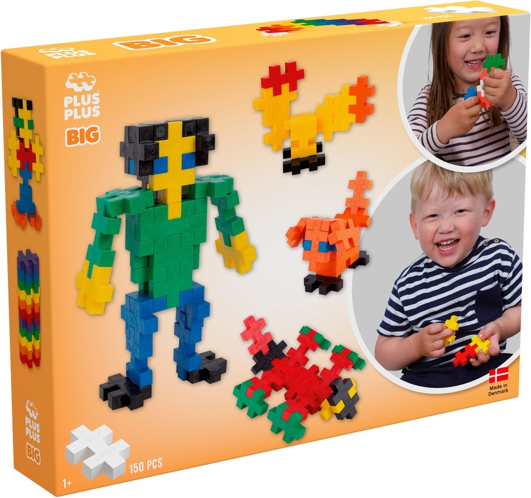 Plus-Plus Big - Basic (150 stuks) – Kinder Wonderland