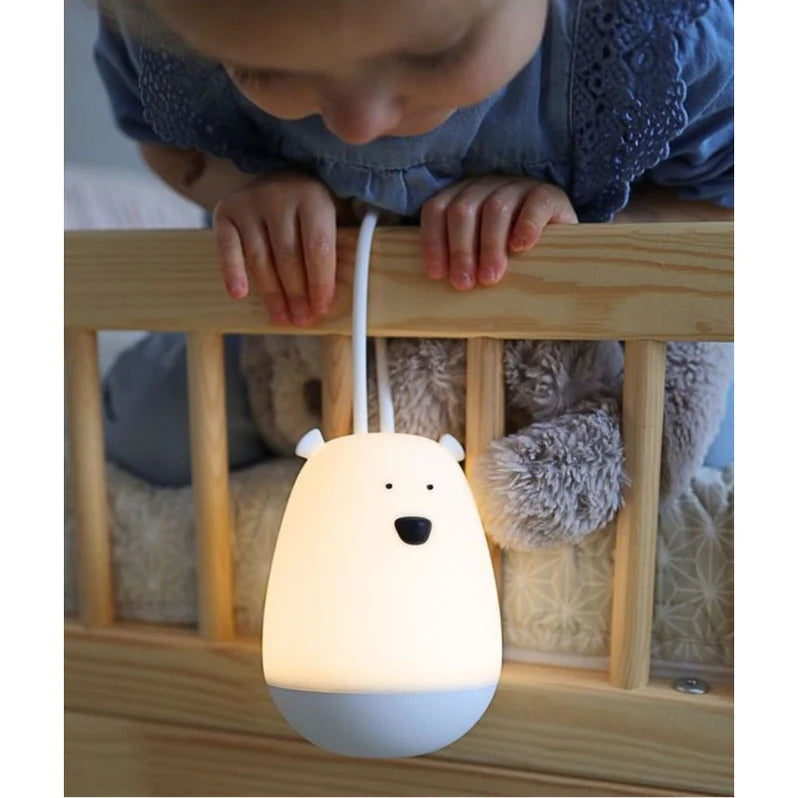 Rabbit & Friends - Beer hanger nachtlamp – Kinder Wonderland